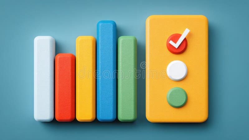 Employee Alignment Indicator Icon Concept Featuring Vision and Kpi ...