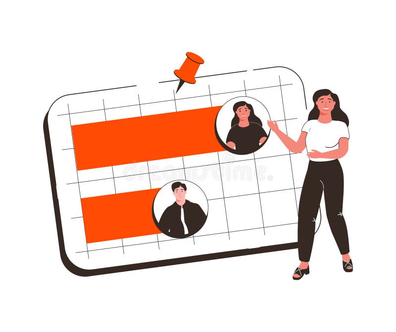 Employee Analytic Comparison with Efficiency Report Tiny Person Concept ...