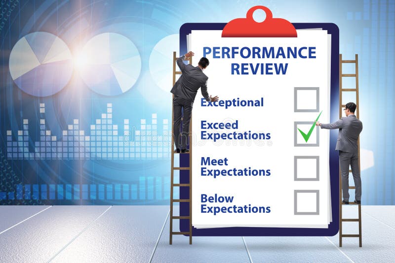 Employee Annual Performance Review Concept Stock Photo - Image of ...