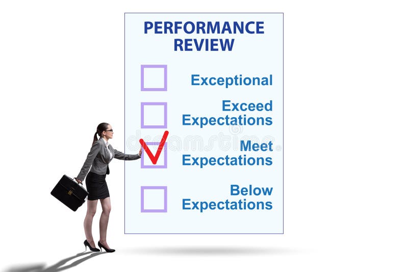 Employee Annual Performance Review Concept Stock Photo - Image of form ...