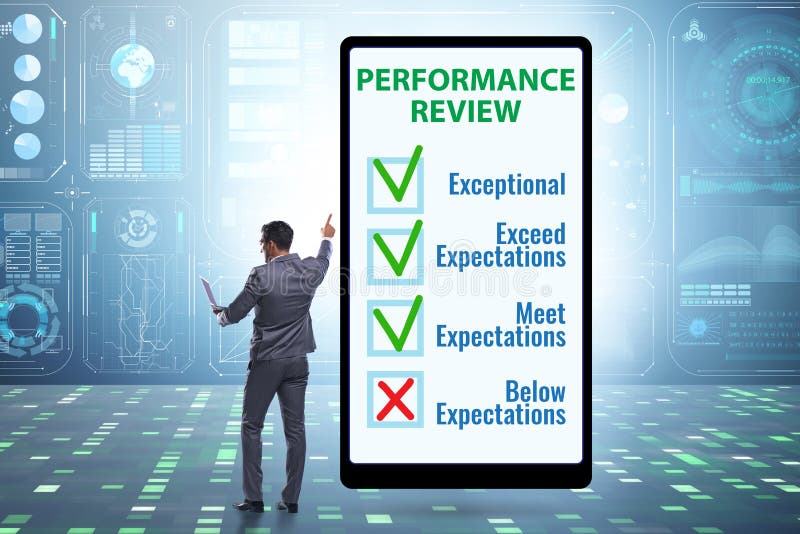 Employee Annual Performance Review Concept Stock Image - Image of form ...