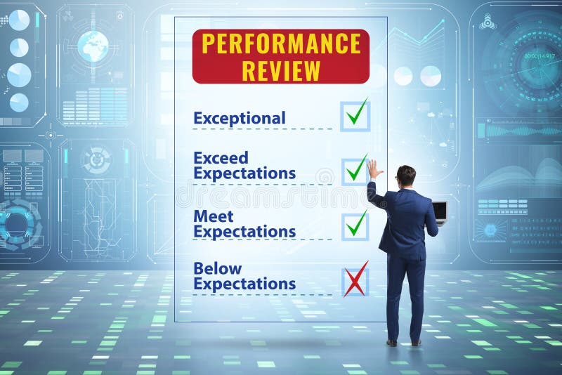 Employee Annual Performance Review Concept Stock Photo - Image of ...