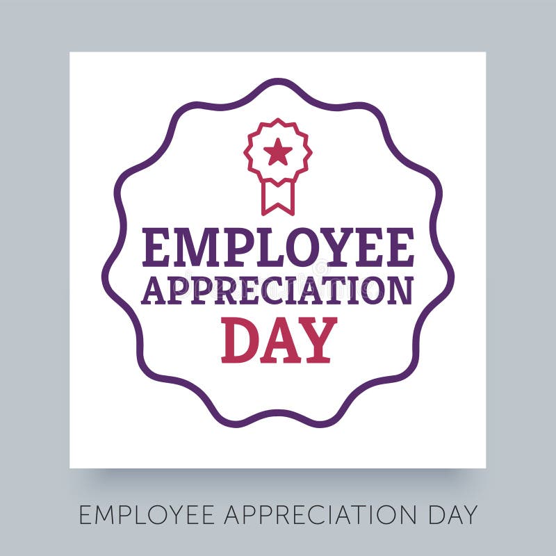 Employee Appreciation Day Text Stock Illustrations – 181 Employee ...