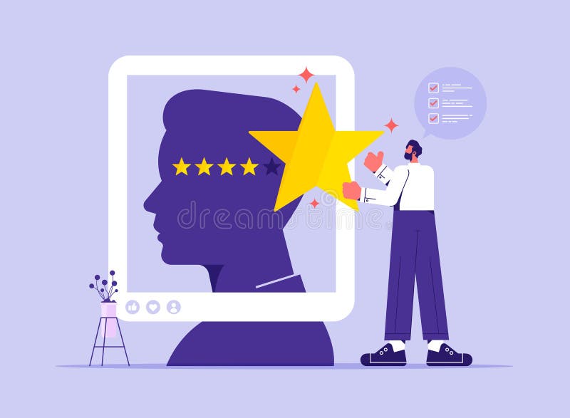 Employee Assessment for Rating or Feedback Concept Stock Vector ...