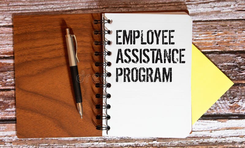 Employee Assistance Program Business Text Concept Stock Image - Image ...