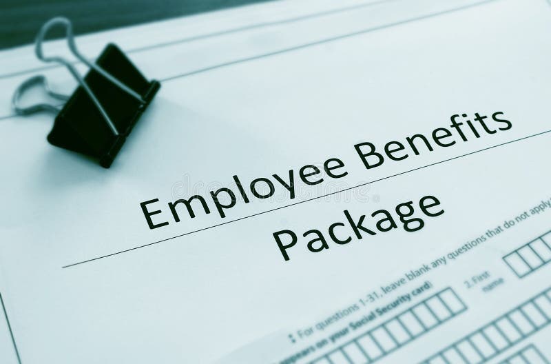 Employee Benefit Package Forms Stock Photo - Image of package, employee ...