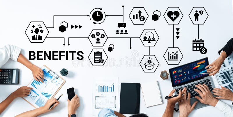 Employee Benefit Program and Human Resource Management Concept Parse ...