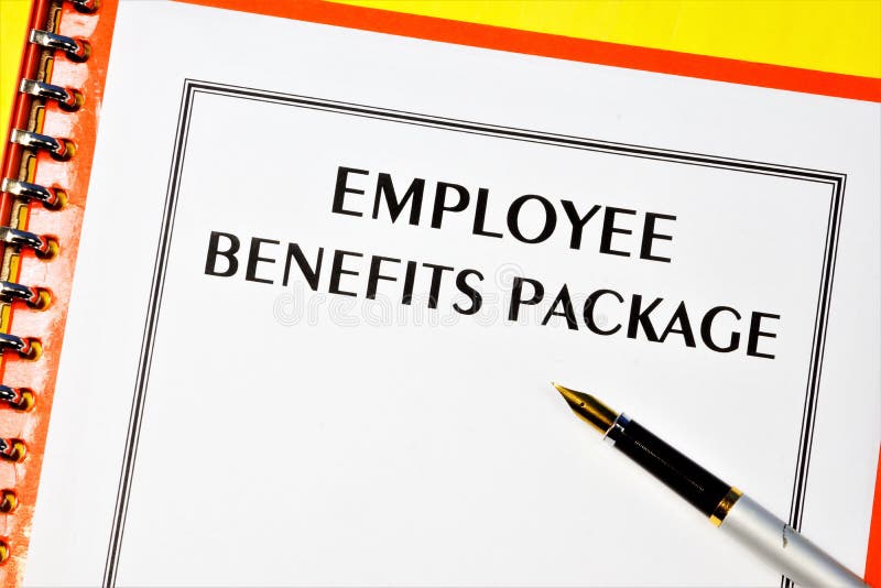 Benefits package stock photo. Image of document, compensation - 21506930