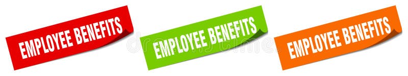 Employee Benefits Sticker. Employee Benefits Square Isolated Sign Stock ...