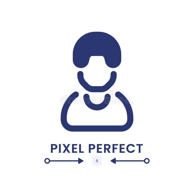 Employee Black Solid Desktop Icon Stock Vector - Illustration of ...