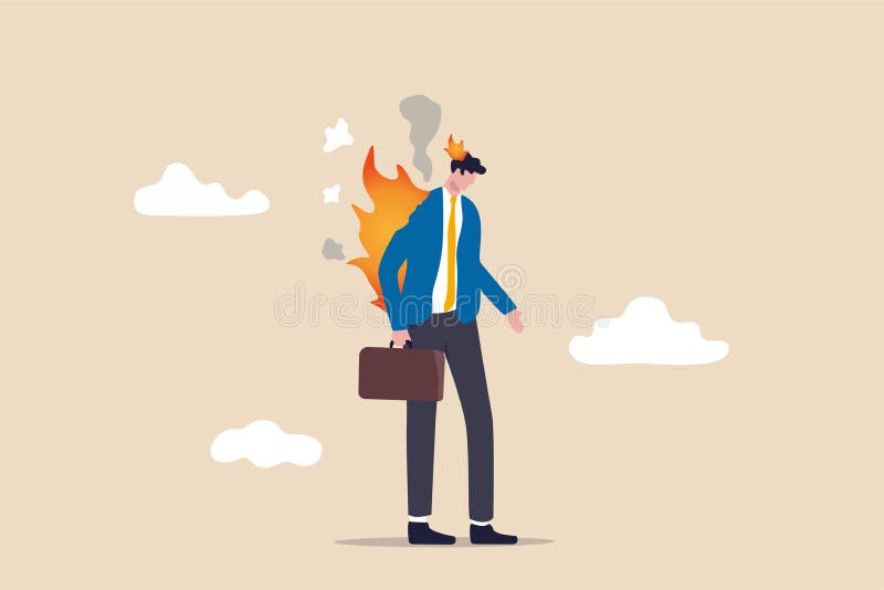 Burnt Out Person Stock Illustrations – 66 Burnt Out Person Stock ...
