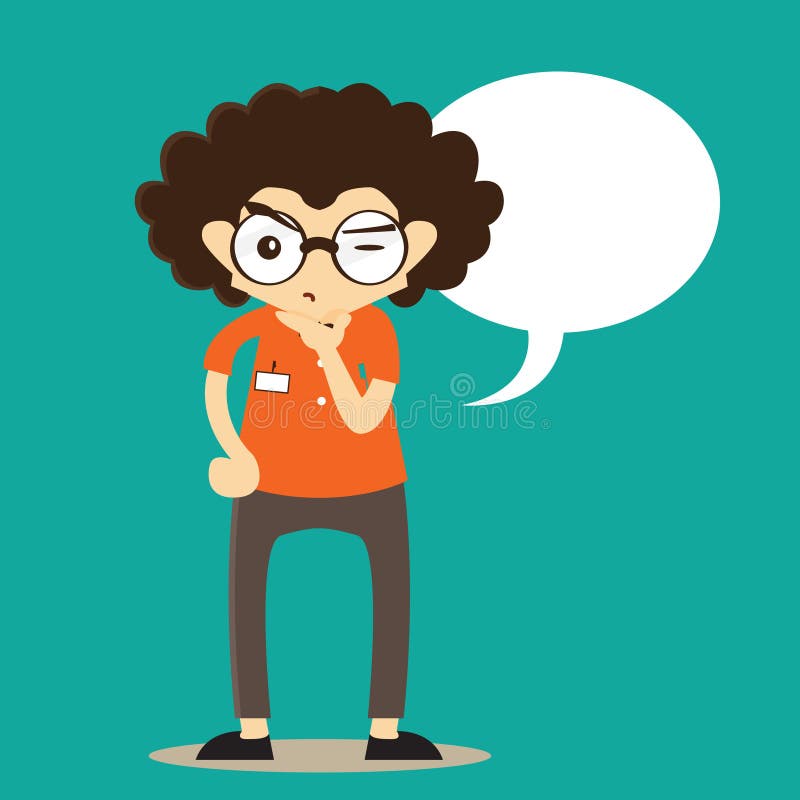 Employee Character Mascots Thinking Man Stock Illustrations – 4 ...