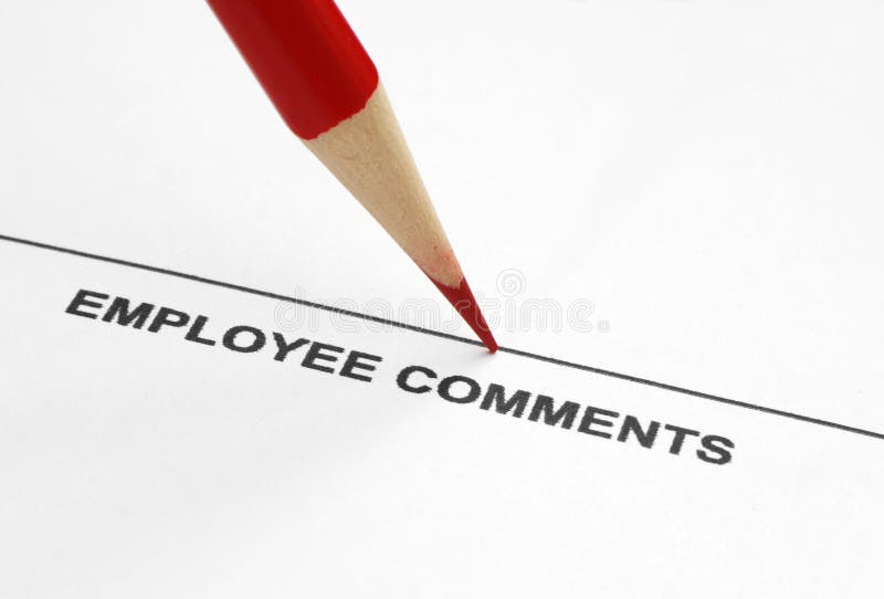 Employee comments stock photo. Image of success, check - 181437982