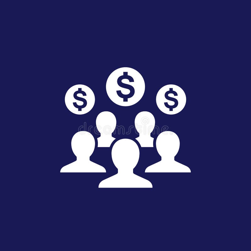 Salary Icon Vector Isolated On White Background, Logo Concept Of Stock ...