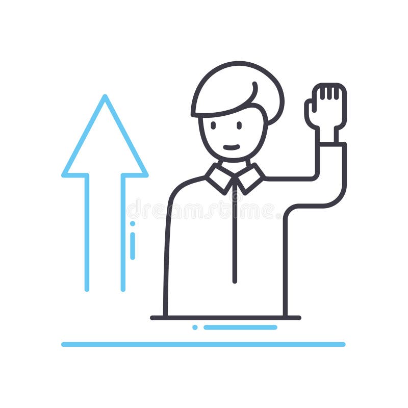 Employee Development Line Icon, Outline Symbol, Vector Illustration ... Employee Development Line Icon, Outline Symbol, Vector Illustration ...
