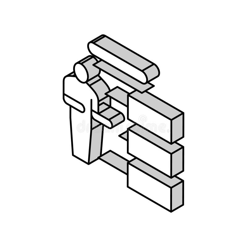 Employee Different Characteristics Isometric Icon Vector Illustration ...