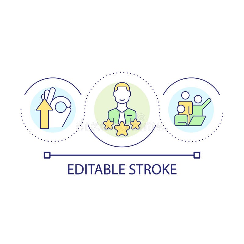 Employee Evaluation Icon Stock Illustrations – 2,546 Employee ...