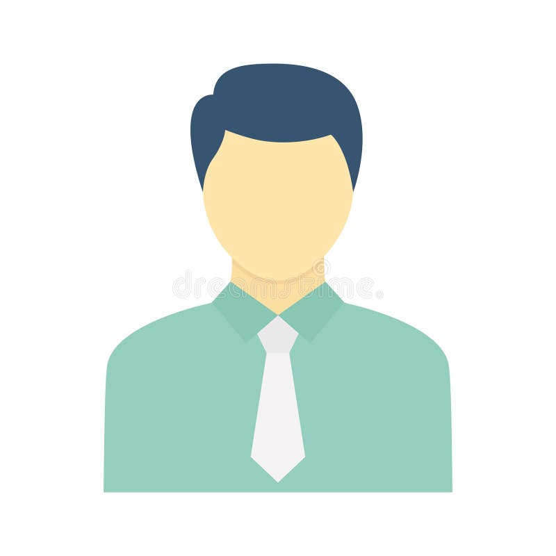 Employee Flat Vector Icon Which Can Easily Modify or Edit Stock Vector ...