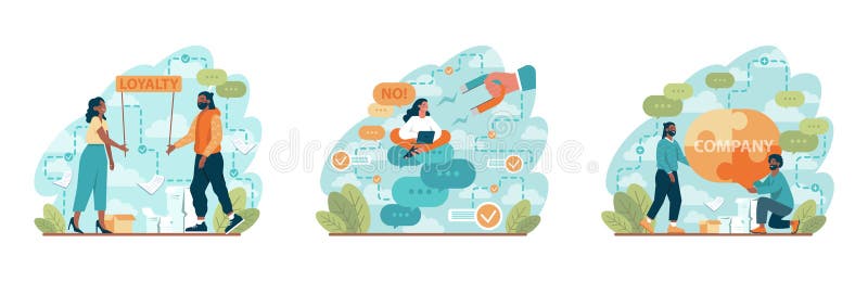 Employee Loyalty Set. Employee Loyalty, Motivation and Performance ...