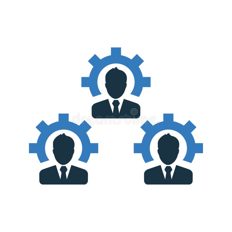 Employee Management icon stock vector. Illustration of group - 263113713