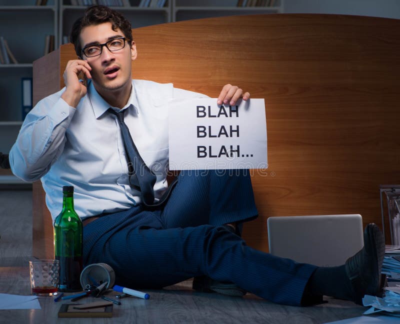 Employee Not Satisfied with General Talk Stock Image - Image of ...