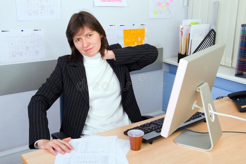 Employee of office stock photo. Image of employee, businesswoman - 8150634