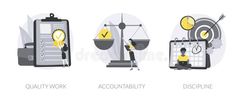 Employee Performance Abstract Concept Vector Illustrations. Stock ...