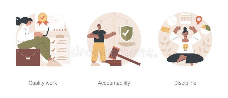 Employee Performance Abstract Concept Vector Illustrations. Stock ...