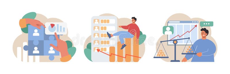 Employee Performance Management Set. Performance Indicators and Reports ...