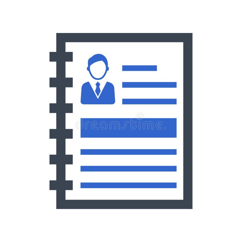 Employee profile icon stock vector. Illustration of employer - 176441249