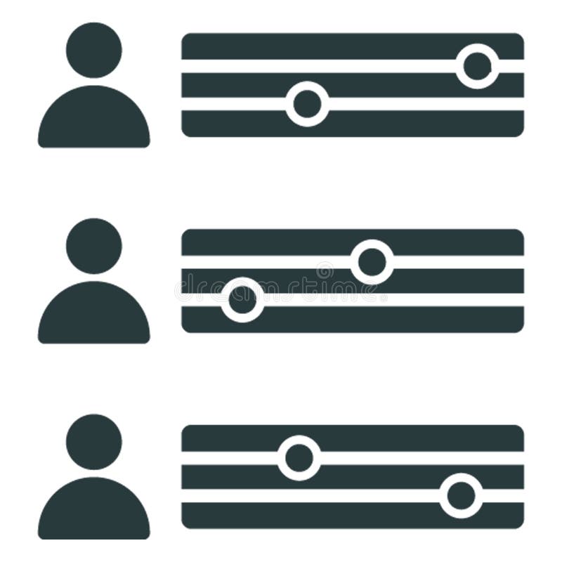 Employee Ranking, Group Ranking . Vector Icon Which Can Easily Modify ...