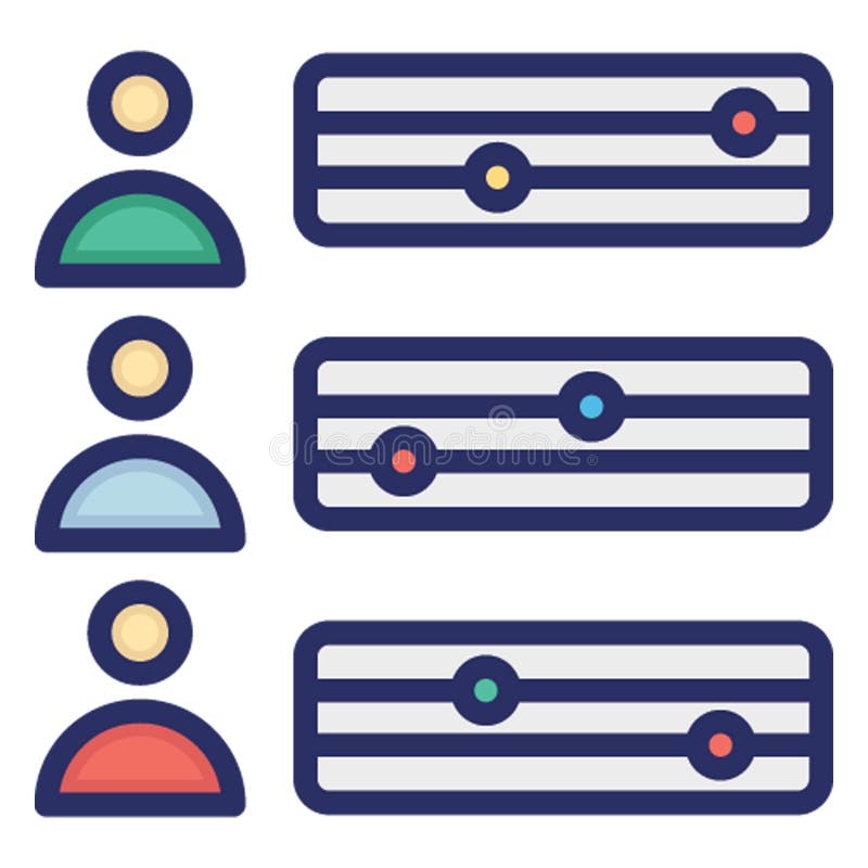 Employee Ranking, Group Ranking . Vector Icon Which Can Easily Modify ...