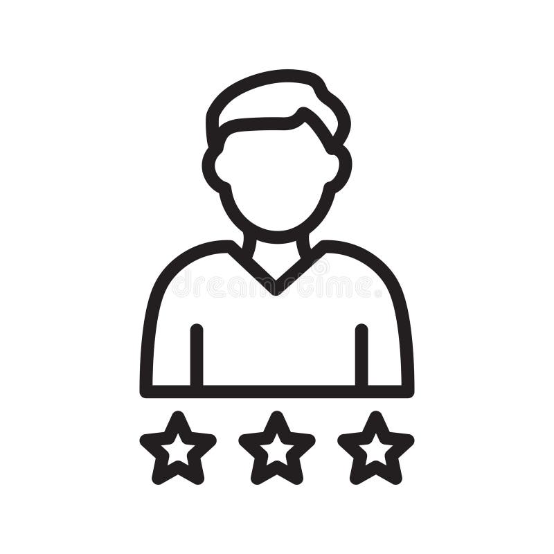 Employee Ratings Icon Vector Image. Suitable for Mobile Apps, Web Apps ...