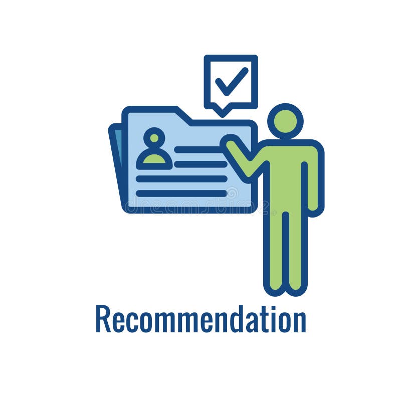 Employee Referral Process Icon - Networking, Recommendation, and ...
