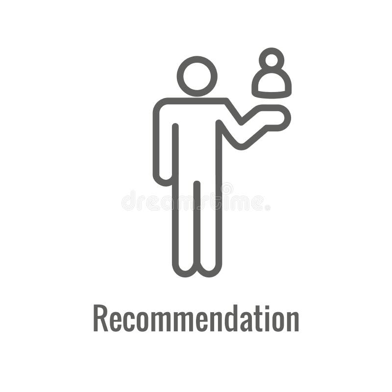 Employee Referral Process Icon - Networking, Recommendation, and ...