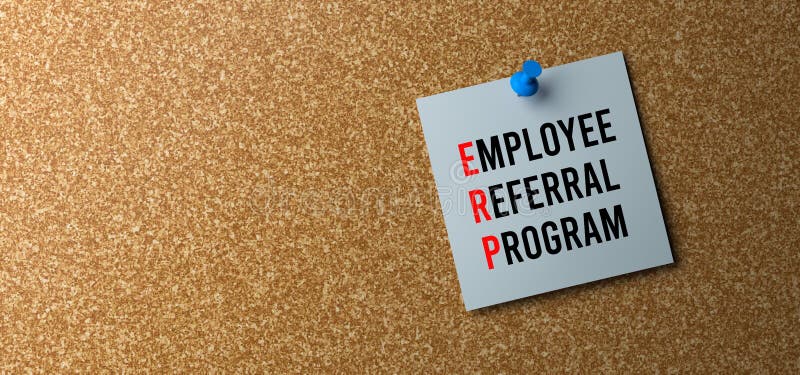 Employee referral program stock photo. Image of poster - 247137320