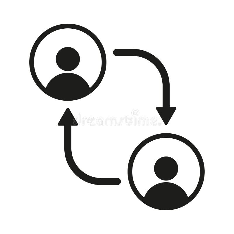 Employee Replacement Icon Vector for Your Web Design, Logo, UI. Vector ...