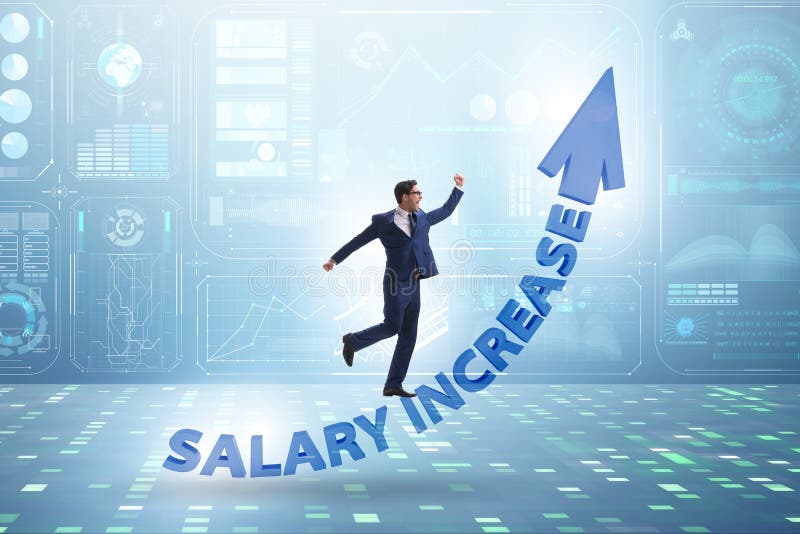 Employee in Salary Increase Concept Stock Image - Image of improvement ...