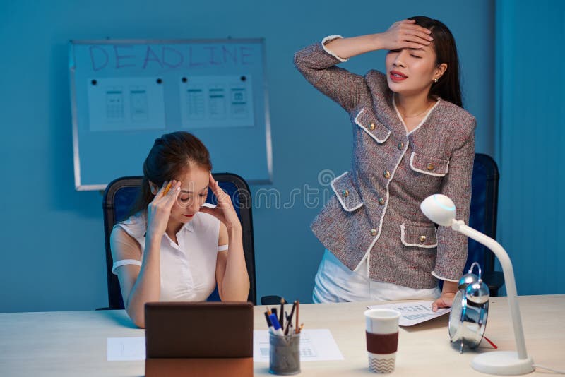 When employee screwed up stock photo. Image of dark - 202794504