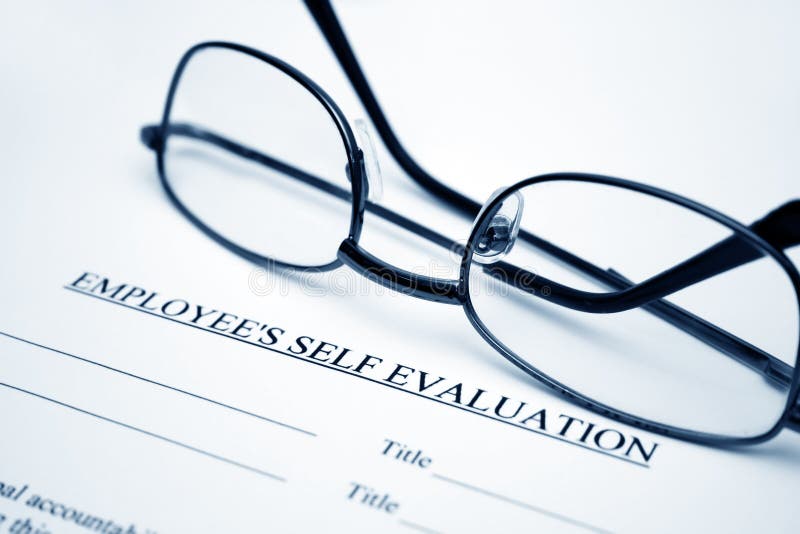 Employee self evaluation stock image. Image of employee - 17675029