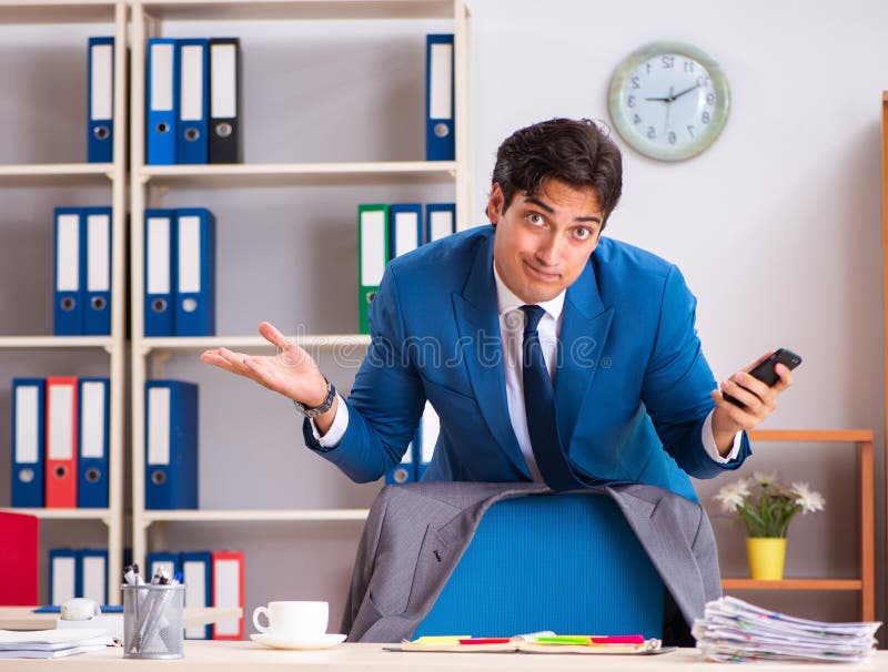 Employee Stealing Important Information in Industrial Espionage Stock ...