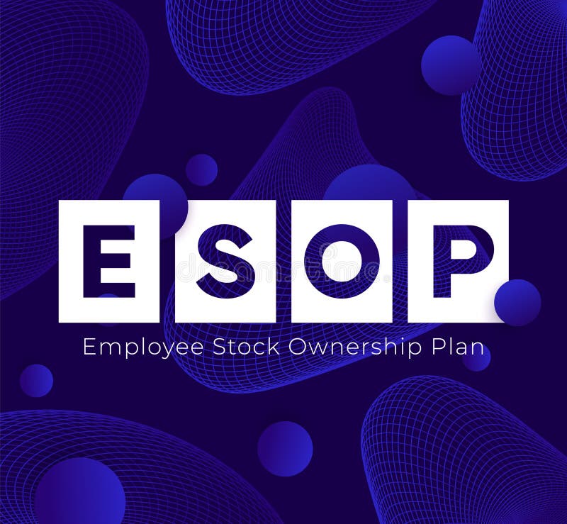 Employee Stock Ownership Plan Banner Design, ESOP Stock Vector ...