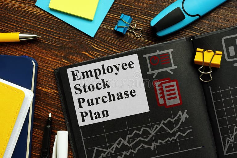 Employee Stock Purchase Plan ESPP Information in the Notepad. Stock ...