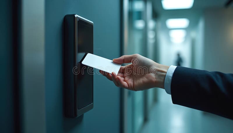 Modern Building Entry Technology Stock Illustrations – 1,332 Modern ...