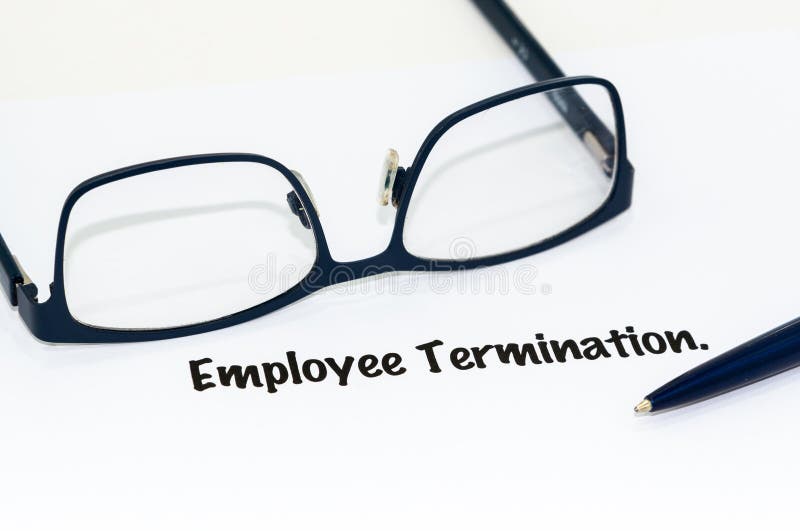 Employee termination stock image. Image of paper, employee - 14492753
