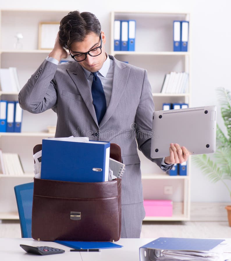 Employee with Too Much Work Taking it Home Stock Photo - Image of pile ...