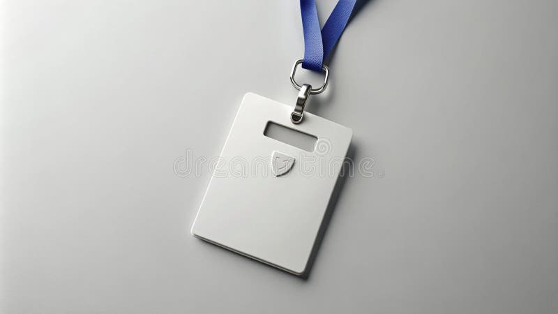 An Employee Using a Secure Access Badge To Enter a Restricted Area ...