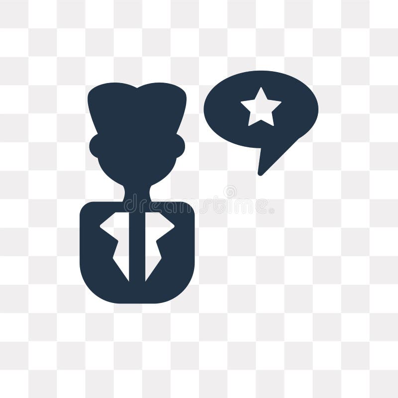 Employee Vector Icon Isolated on Transparent Background, Employee ...