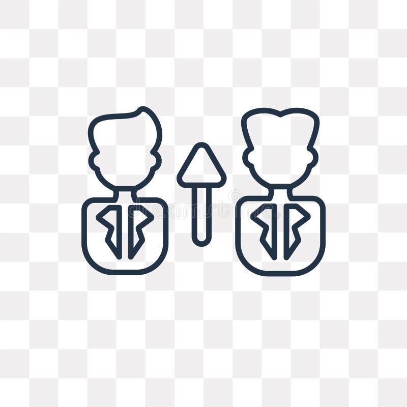 Employee Vector Icon Isolated on Transparent Background, Employee ...