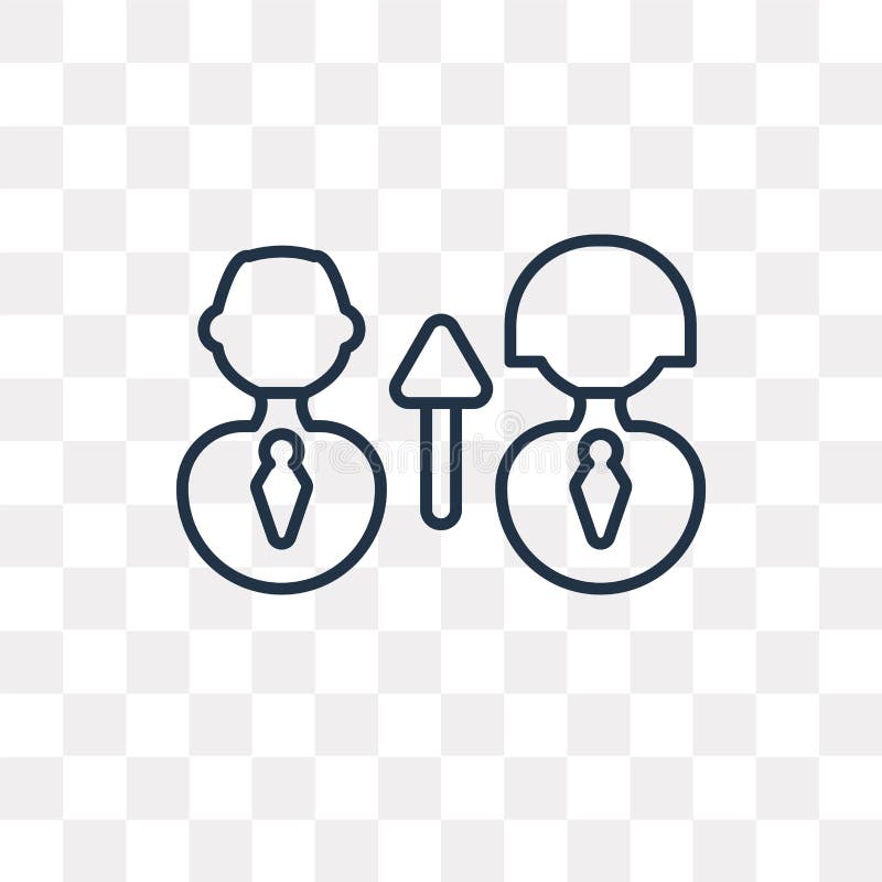 Employee Vector Icon Isolated on Transparent Background, Employee ...